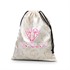 Small Satin Drawstring Bag adds a lively sparkle to tiny treasures and
